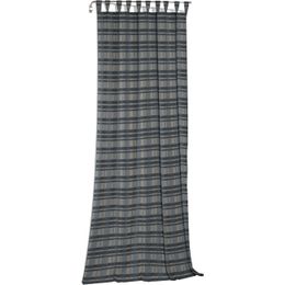 Vorhang WIRTH, B:65cm H:125cm, blau, Jacquard, Baumwolle, Polyester, Wohnzimmer, Gardinen, "Laufenberg"