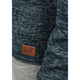 Blend Herren Strickfleece-Pullover "Strickpullover BHDan", blau, Gr. L, Obermaterial: 50% Baumwolle CO. 50% Polyacryl PAN., Pullover