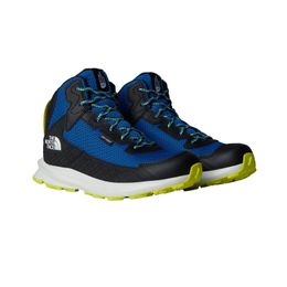 The North Face Kinder Wanderschuh "Y FASTPACK HIKER MID WP", Gr. 35hero blau, tnf schwarz, Leder, Schuhe, wasserdicht