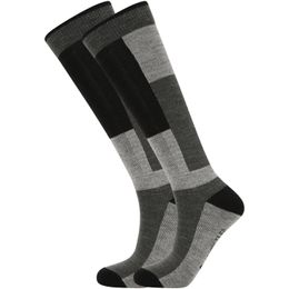 WHISTLER Herren Socken "Corsicana", Gr. 39, grau, 40% Wolle, 40% Polyacryl, 11% Polyamid, 7% Polyester, 2% Elasthan, mehrfarbig, Socken, im