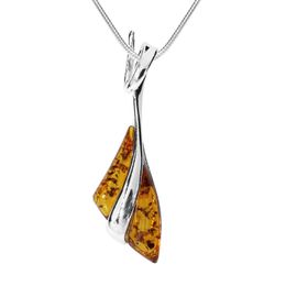 OSTSEE-SCHMUCK Damen Kette mit Anh&auml;nger "OSTSEE-SCHMUCK Kette mit Anh&auml;nger Berit Kette mit Anh&auml;nger Berit", 42cm, Silber 925 (Sterlingsilber), L: 42,