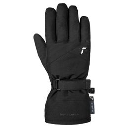 Reusch Damen Skihandschuhe "Alena R-TEX XT"schwarz, silberfarben, Gr. 6,5, unifarben, 87% Polyester, 11% Lederimitat, 2% Elasthan, Handschuhe, mit