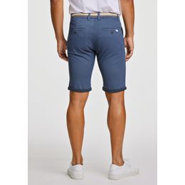 LINDBERGH Herren Chinoshorts "LINDBERGH Chino-Shorts", blau, Gr. L, Obermaterial: 98% Baumwolle, 2% Elasthan, Hosen