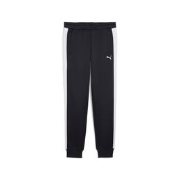Puma Damen Sporthose "T7 ALWAYS ON Trainingshose Herren", blau, Gr. S, unifarben, Obermaterial: 33% Baumwolle, 67% Polyester; Rippe: 7% Elasthan, 93%