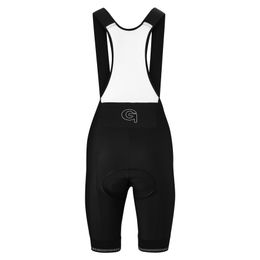 Gonso Damen Fahrradhose "SITIVO Bib W", gr&uuml;n, Gr. 40, 65% Polyamid, 35% Elasthan, Hosen, Damen Radhose, Radlerhose mit speziellem Sitzpolster, Tight
