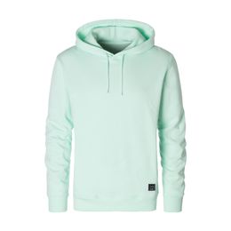 John Devin Herren Hoodie, gr&uuml;n, Gr. S, unifarben, angeraute Sweatware, Obermaterial: 60% Baumwolle, 40% Polyester, Sweatshirts, Langarm, Sweatshirt