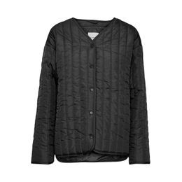 oxmo Damen Steppjacke "Steppjacke OXSaggy", schwarz, Gr. L, Obermaterial: 100% Polyester PES., Jacken