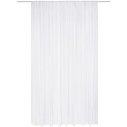 Gardine HEINE HOME, B:450cm H:175cm, wei&szlig;, Polyester, Gardinen