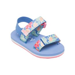 Roxy Kinder Sandale "Tw Roxy Cage", Gr. 8, blau, Obermaterial: 90% Polyester, 10% Kunststoff, Futter: N/A, Laufsohle: 100% EVA, Schuhe