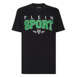 Plein Sport Jungen T-Shirt "T-Shirt", gr&uuml;n, Gr. S, Obermaterial: 100% Baumwolle, Shirts