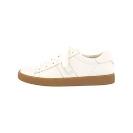 Paul Green Damen Sneaker "Paul Green Sneaker Glattleder", Gr. 38,5, wei&szlig;, Glattleder, Schuhe