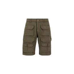 Herren Shorts "Battle Short", grün, Gr. 30, Alpha Industries, Obermaterial: 100% Baumwolle, Hosen