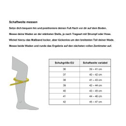 Rieker Damen Stiefel, Gr. 40, schwarz, Lederimitat, unifarben, Schuhe, Langschaftstiefel, mit Zierb&auml;nder, XL-Schaft