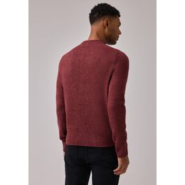Street One MEN Damen Rundhalspullover, rot, Gr. XXL, unifarben, Stoff, 44% Polyacryl, 29% Polyester, 23% Wolle, 4% Elasthan, Pullover, aus