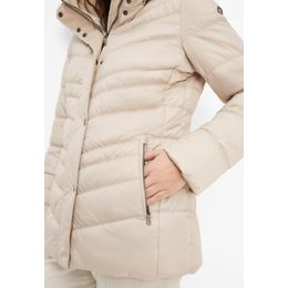 Fuchs & Schmitt FUCHS SCHMITT Damen Steppjacke, grau, Gr. 40, clean, unifarben, Web, Obermaterial: 100% Polyester, Jacken, mit schr&auml;ger Steppung