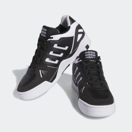 Herren Sneaker "MIDCITY LOW", adidas Sportswear, Gr. 43, schwarz-weiß, Synthetik, Textil, Schuhe