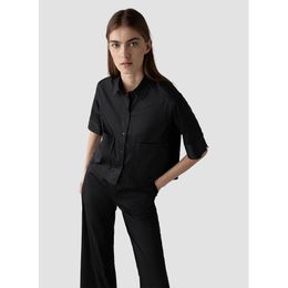 Lecomte Damen Blouson "Jacke", schwarz, Gr. 40, unifarben, 63%Baumwolle, 34%Polyamid, 3%Elastan, Jacken