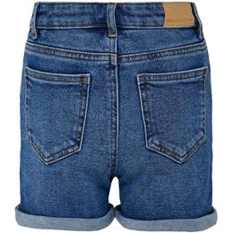 KIDS Only M&auml;dchen Jeansshorts "KONPHINE", blau, Gr. 146, unifarben, Denim/Jeans, Obermaterial: 99% Baumwolle, 1% Elasthan, Jeans