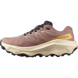 Salomon Damen Laufschuh "ULTRA FLOW 2 GORE-TEX W", Gr. 43burlwood, tender peach, warm apricot, Synthetik, Textil, Schuhe, wasserdicht