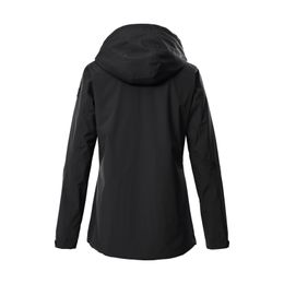 Killtec Damen Outdoorjacke "Damen Regenjacke OOKS 1", schwarz, Gr. 38, Obermaterial: 100% Polyester;Futter: 100% Polyester, Jacken, Leichte, wasser-
