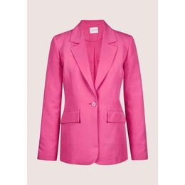Madeleine Mode MADELEINE Damen Longblazer "Blazer Longblazer", gr&uuml;n, Gr. 38, Obermaterial: 52% Viskose CV. 48% Leinen LI., Blazer