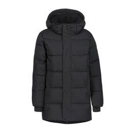 Icepeak Jungen Outdoorjacke "Icepeak Mantel Kempen Jr", schwarz, Gr. 140, 100% Polyester, Jacken