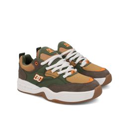 DC Shoes Herren Sneaker "DC Ascend", Gr. 9,5, gr&uuml;n, Obermaterial: Leder (Kuh) / Futter: Textil / Au&szlig;ensohle: Gummi, Schuhe