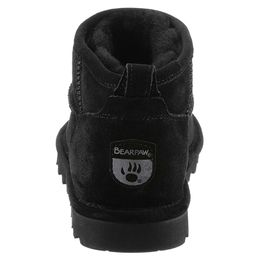 Bearpaw Damen Winterboots "SHORTY", Gr. 38, schwarz, Veloursleder, Schuhe, Winterstiefel, Schlupfstiefel mit herausnehmbarer Innensohle