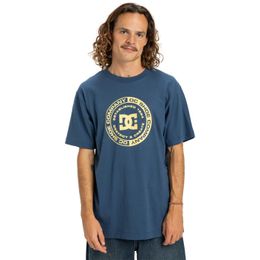 DC Shoes Herren T-Shirt "DC Corpo", blau, Gr. XS, Obermaterial: 75% Baumwolle, 25% Baumwolle., Shirts