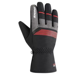 Ziener Herren Skihandschuhe "GEVIN-Z glove man", schwarz, Gr. 9,5, Kunstfaser, Handschuhe