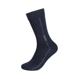 JOOP! JOOP Damen Socken "Socken 1er Pack", Gr. 39, blau, 75% Wolle, 23% Polyamid, 2% Elasthan, gestreift, Socken, 1er Pack Warme Wollmischung, Hergestellt