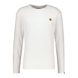 alife and kickin ALIFE & KICKIN Herren Langarmshirt "Herren AlexAK A", wei&szlig;, Gr. XXL, 60% Baumwolle, 40% Polyester, Shirts