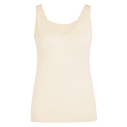 Nina von C. Damen Achselhemd "Damen Achselhemd Daily & Cosy", Gr. 48, beige, Obermaterial: 95% Modal CMD. 5% Elasthan EL., Unterhemden