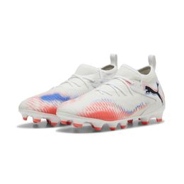 Puma Kinder Fu&szlig;ballschuh "FUTURE 8 MATCH FG/AG Fu&szlig;ballschuhe Jugendliche", Gr. 38, schwarz-wei&szlig;, Obermaterial: Textil, Synthetik. Futter: Textil,