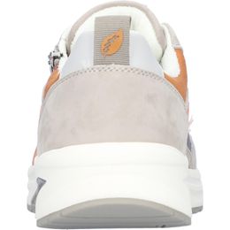 Waldl&auml;ufer WALDL&Auml;UFER Herren Sneaker "H-JACK", Gr. 10, bunt, Textil, Veloursleder, Schuhe, Schn&uuml;rschuh, Freizeitschuh in Komfortweite H (= sehr weit)