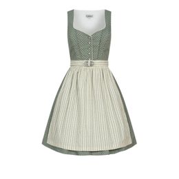 N&uuml;bler N&Uuml;BLER Damen Dirndl "Dirndl Mini Fredericke"gr&uuml;n, Gr. 46, Obermaterial: 100% Baumwolle CO., Kleider