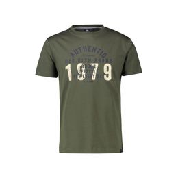 Lerros Herren T-Shirt "Lerros Unifarbenes T-Shirt in &Uuml;bergr&ouml;ssen", gr&uuml;n, Gr. 5XL, 100% Baumwolle, Shirts