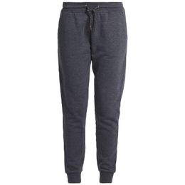 oxmo Damen Sweathose "Sweathose OXPolah", blau, Gr. XL, unifarben, Obermaterial: 70% Baumwolle CO. 30% Polyester PES., Hosen