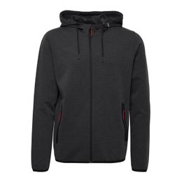!Solid SOLID Herren Kapuzensweatjacke "Kapuzensweatjacke SDVidit", grau, Gr. M, Obermaterial: 78% Polyester PES. 18% Viskose CV. 4% Elasthan EL., Sweatjacken