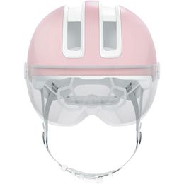 Abus Fahrradhelm "HUD-Y ACE", L Kopfumfang: 57cm - 61cm, rosa, Helme