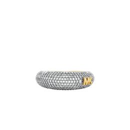 Michael Kors Damen Fingerring "Schmuck Geschenk Metall Ring PREMIUM", 165,mit Zirkonia, Metall, 3mm, gold, Metall, Fingerringe, wahlweise mit oder