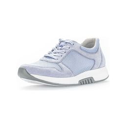 Gabor COMFORT Damen Sneaker "Gabor Comfort Sneaker Veloursleder/Mesh", Gr. 37,5lavendel, Textil, Veloursleder, Schuhe