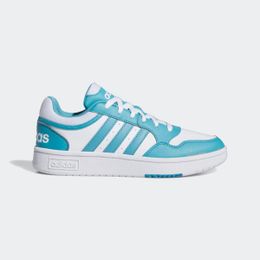 Damen Sneaker "HOOPS 3.0", adidas Sportswear, Gr. 38, wei&szlig;, Synthetik, Textil, Schuhe