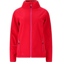 WHISTLER Damen Softshelljacke "Covina", rot, Gr. 48, unifarben, 94% Polyester, 6% Elasthan, Jacken, mit wasser- und winddichtem Funktionsmaterial