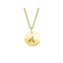 ONE ELEMENT Pendant 'Buchstabe A' female Gold size One Size