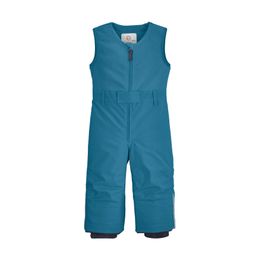 Skihose "FISW 34 MNS SKI PNTS", Mädchen, Gr. 86/92, Normalgrößen, blau (ocean), Obermaterial: 100% Polyester;Futter: 100% Polyester;Füllung: 100% Polyester, FIRST INSTINCT BY Killtec, Hosen, Wasserdichte, wärmende Latzhose mit Schneefang und Grow-Up-Funktion