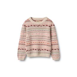 Wheat Pullover 'Olga' Mädchen Größe 140 hellbeige / mischfarben
