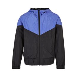 Urban Classics Jacke 'Arrow' M&auml;dchen Gr&ouml;&szlig;e 122/128 violettblau / schwarz