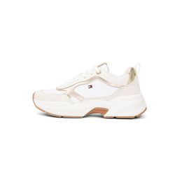 Tommy Hilfiger Sneaker Damen Gr&ouml;&szlig;e 36 beige / gold / wei&szlig; / naturwei&szlig;