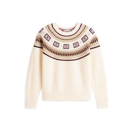 Tommy Hilfiger Pullover Damen Gr&ouml;&szlig;e L beige / schoko / mokka
